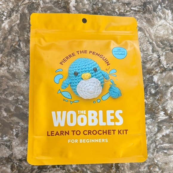 Woobles | Art | The Woobles Crochet Kit Pierre The Penguin | Poshmark